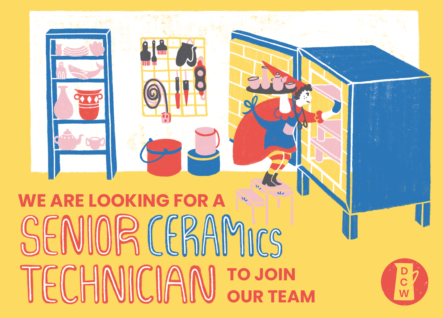 JOB OPPORTUNITY : Senior Ceramics Technician – Dundee Ceramics Workshop